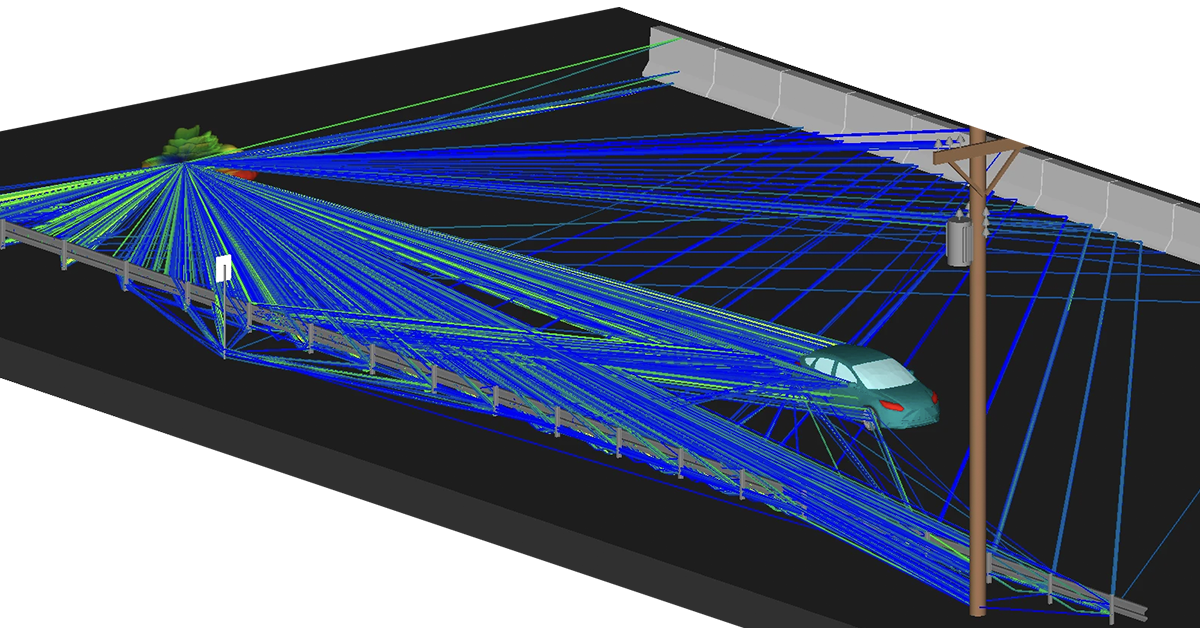 Near Field Propagation Wavefarer® Radar Simulation Software Remcom
